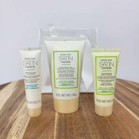 Mary Kay | Bath & Body | Mary Kay White Tea Citrus Satin Hands Deluxe ...
